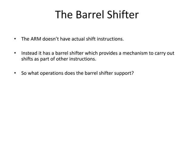 Unit II Arm7 Thumb Instruction | PDF
