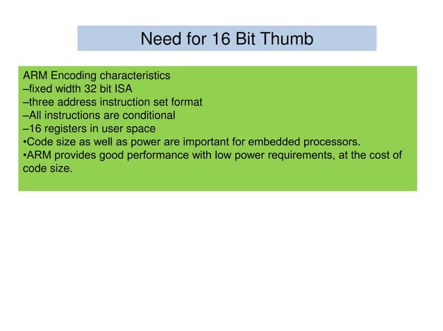Unit II Arm7 Thumb Instruction | PDF