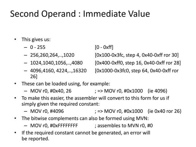 Unit II Arm7 Thumb Instruction | PDF