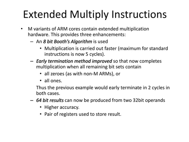 Unit II Arm7 Thumb Instruction | PDF