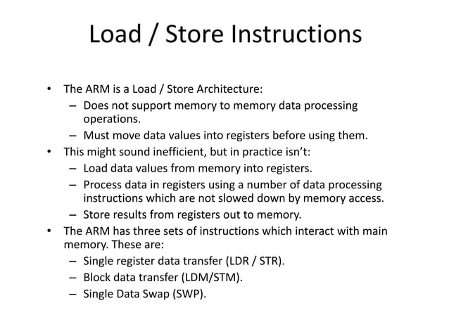 Unit II Arm7 Thumb Instruction | PDF