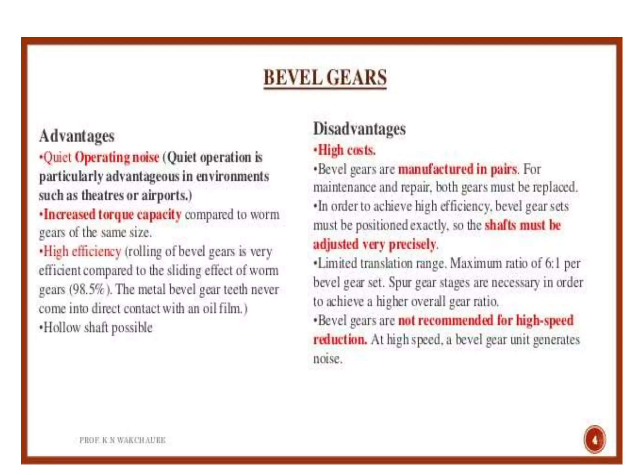 Unit ii bevel gears | PPT