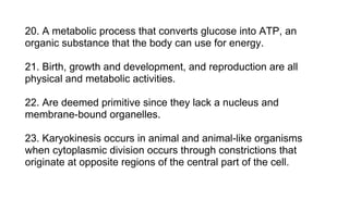 UNIT II BIOENERGETICS EARTH AND LIFE SCIENCE docx | DOCX