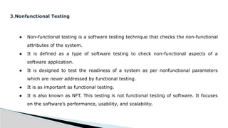 Unit II Black box Testing,Types,Advantages .pptx