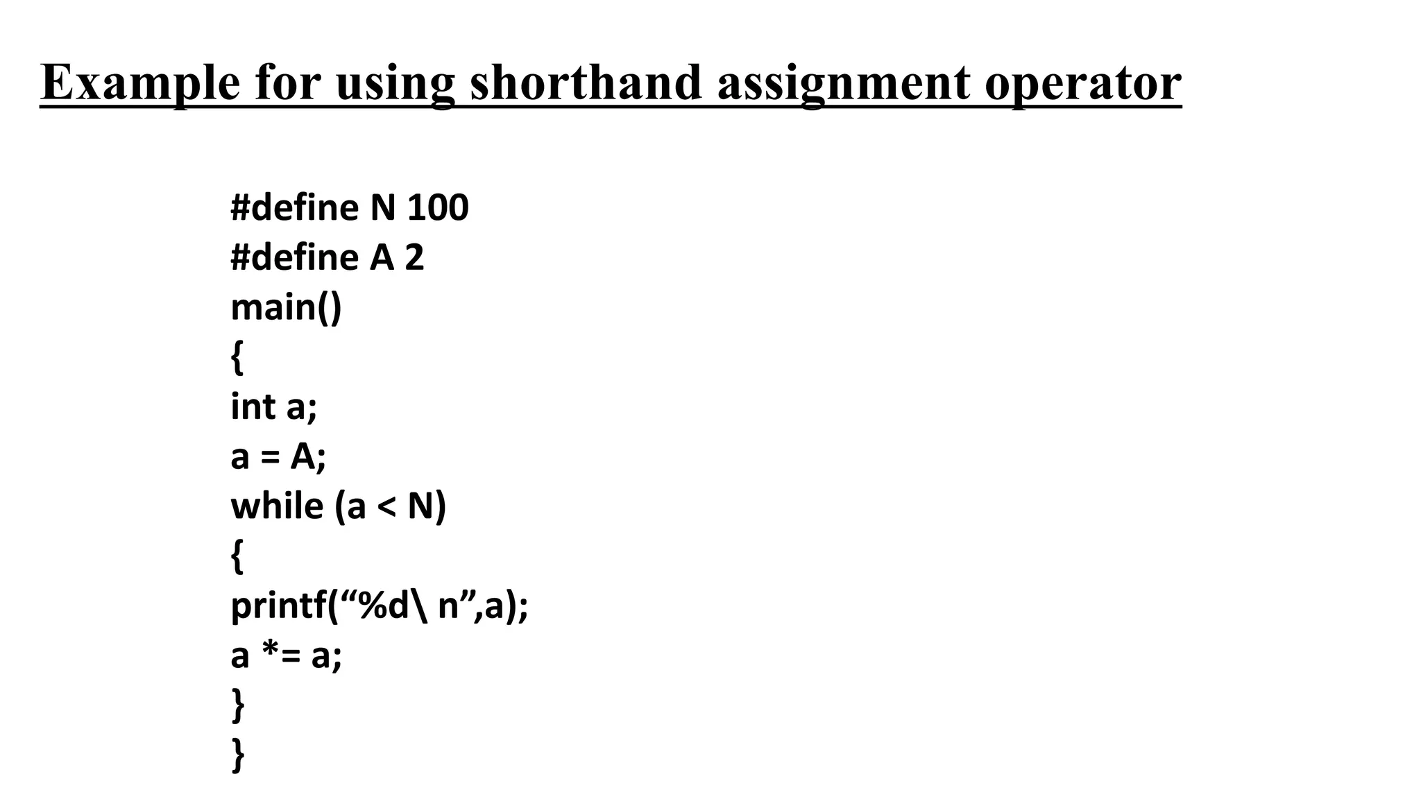Unit ii chapter 1 operator and expressions in c | PDF