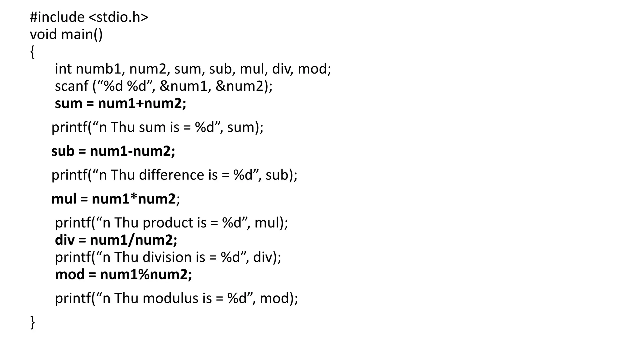 Unit ii chapter 1 operator and expressions in c | PDF