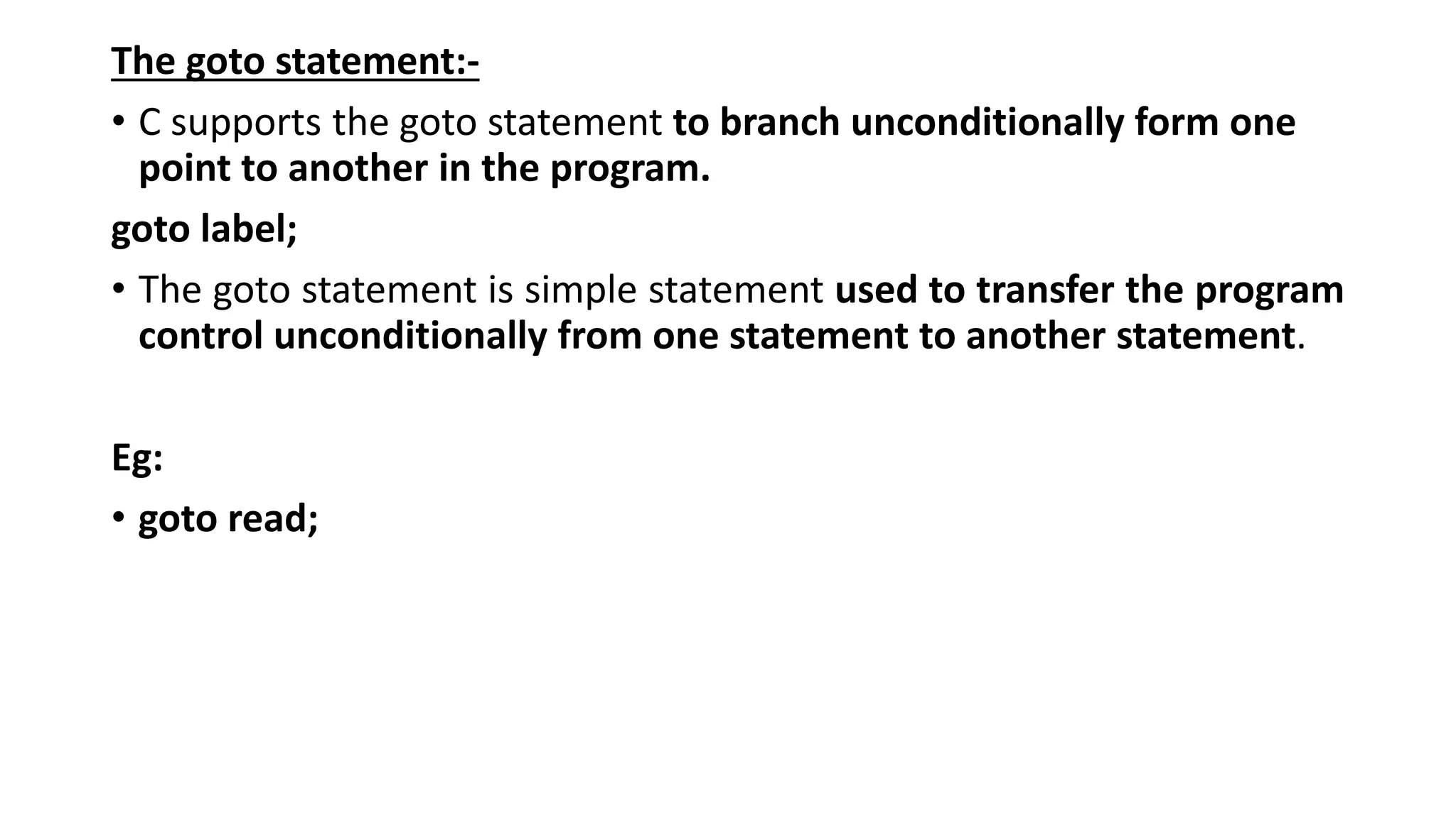 Unit ii chapter 2 Decision making and Branching in C | PDF