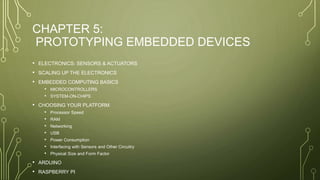 Internet of Things, TYBSC IT, Semester 5, Unit II | PPTX