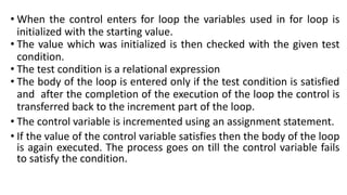 Unit II chapter 4 Loops in C | PDF
