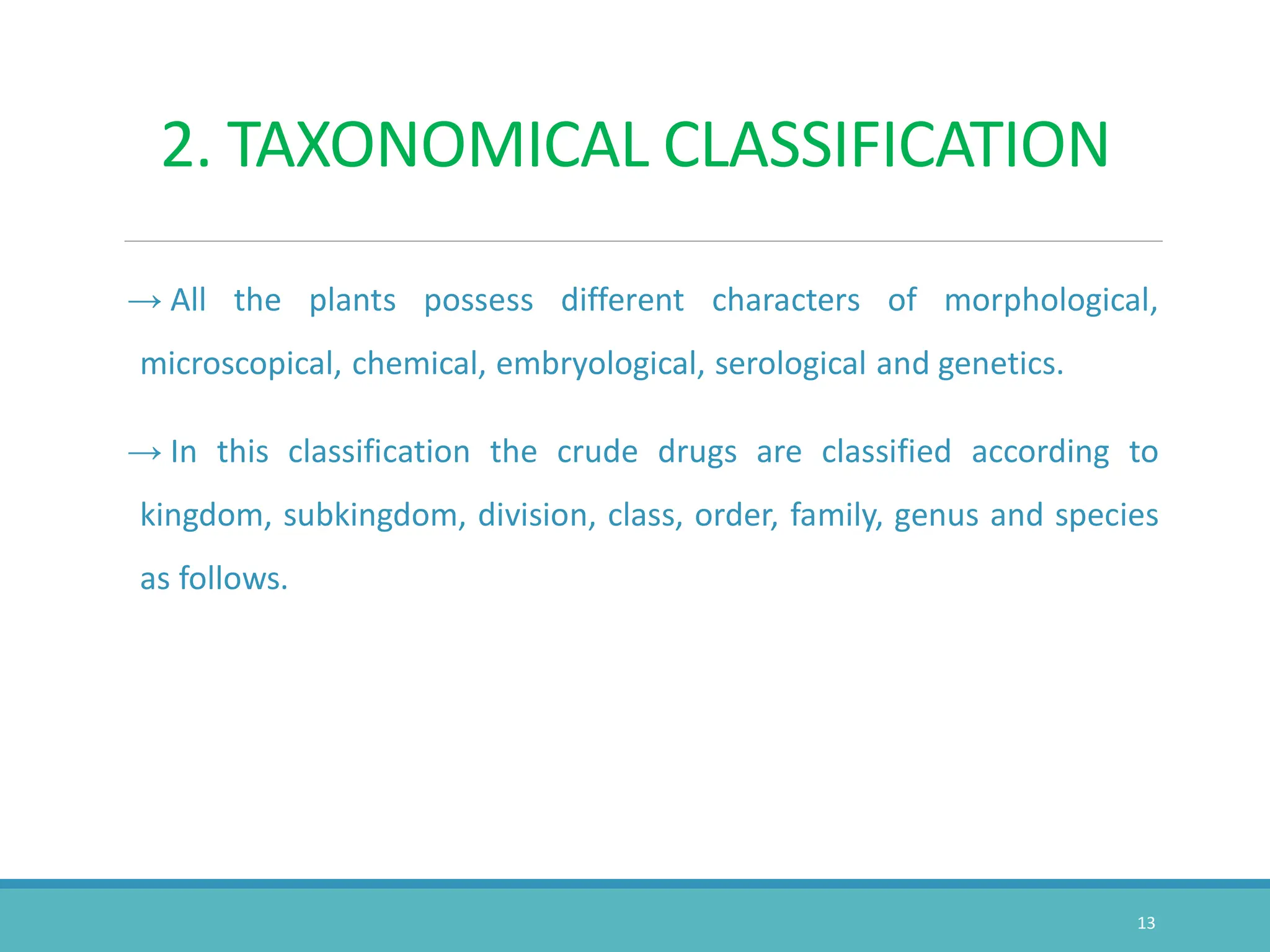 UNIT II CLASSIFICATION OF CRUDE DRUGS PDF.pdf