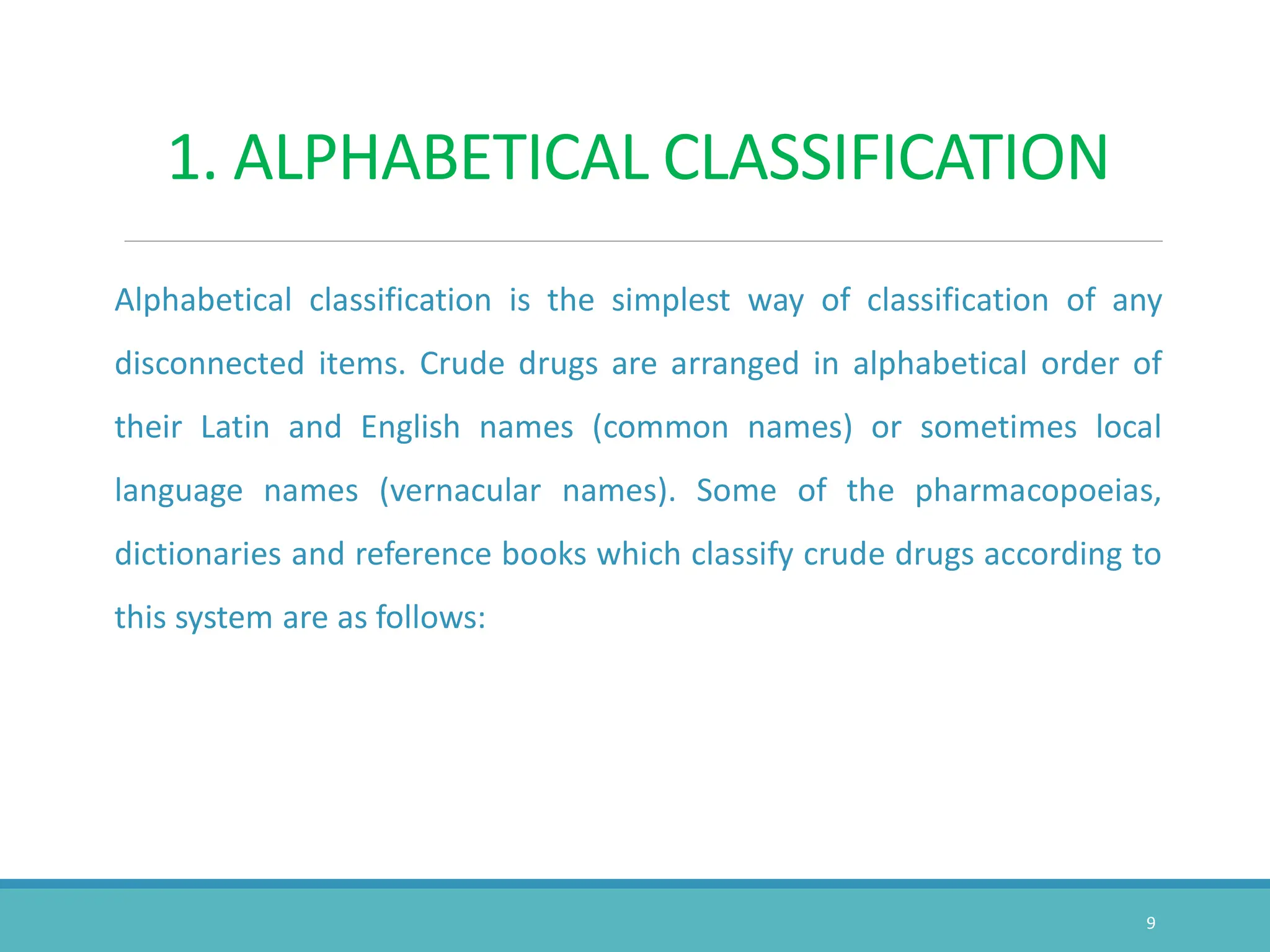 UNIT II CLASSIFICATION OF CRUDE DRUGS PDF.pdf