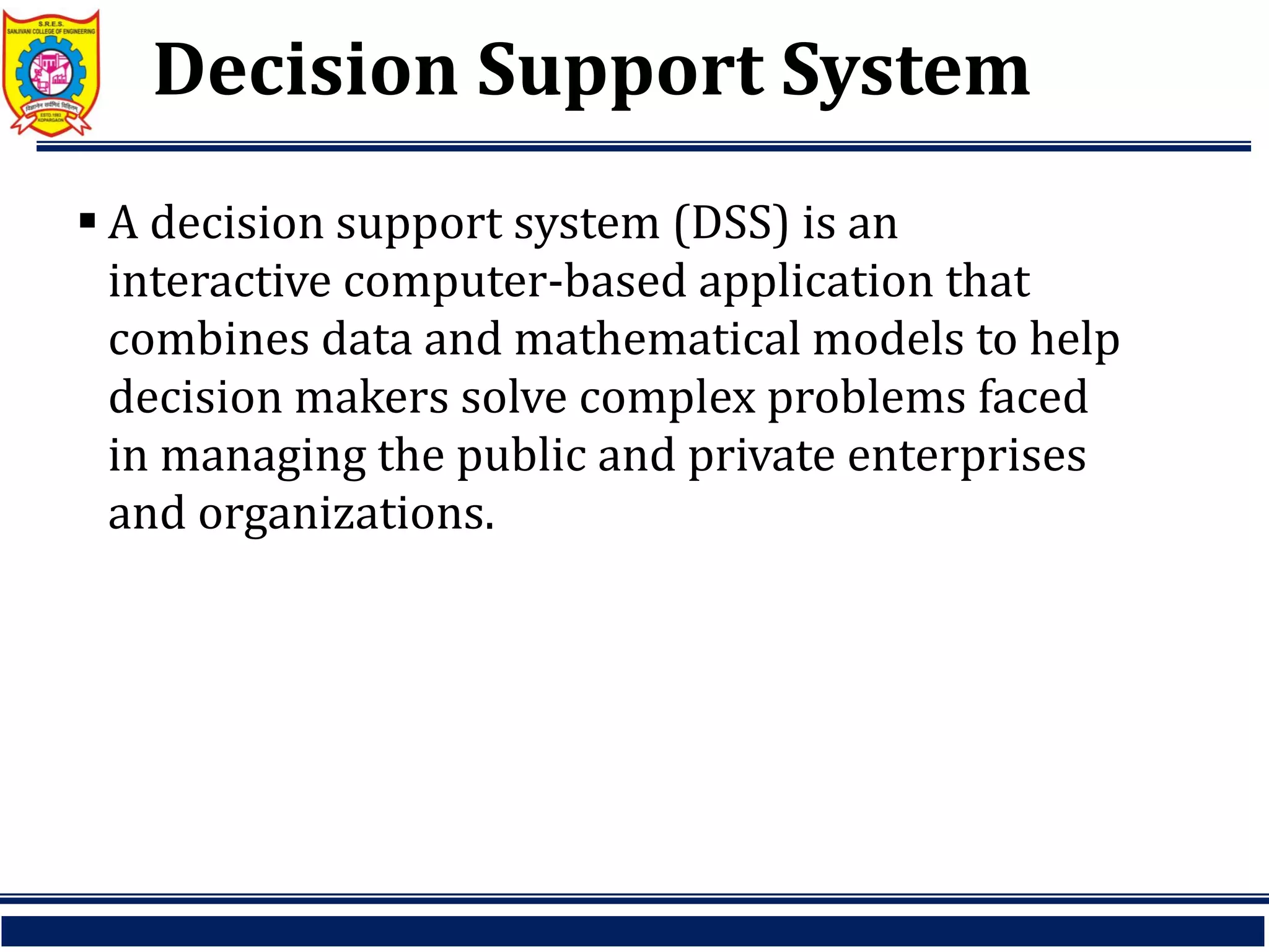 Unit II Decision Support System.pdf