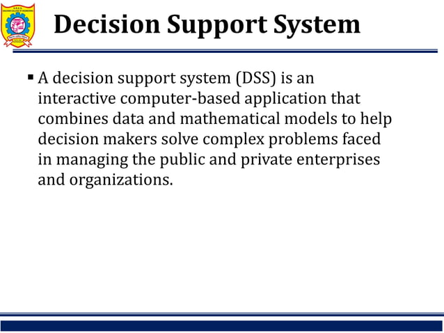 Unit II Decision Support System.pdf