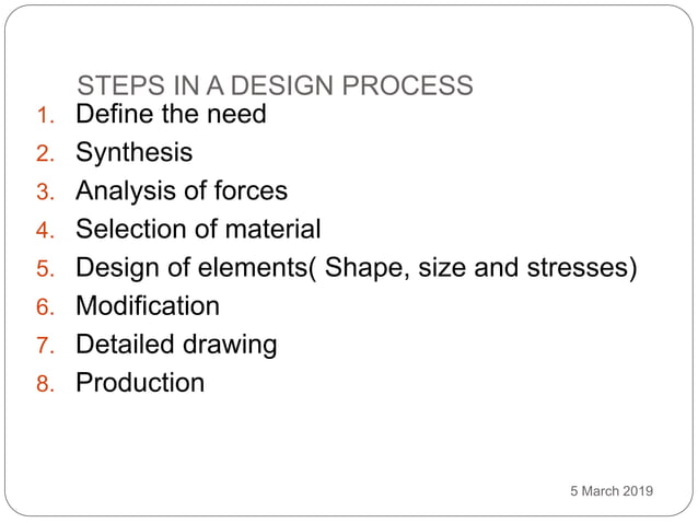 Unit ii design and mechanism | PPT