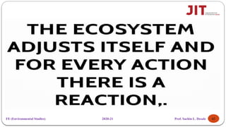 Unit II Ecosystems (Forest ecosystem Grassland ecosystem Desert ...