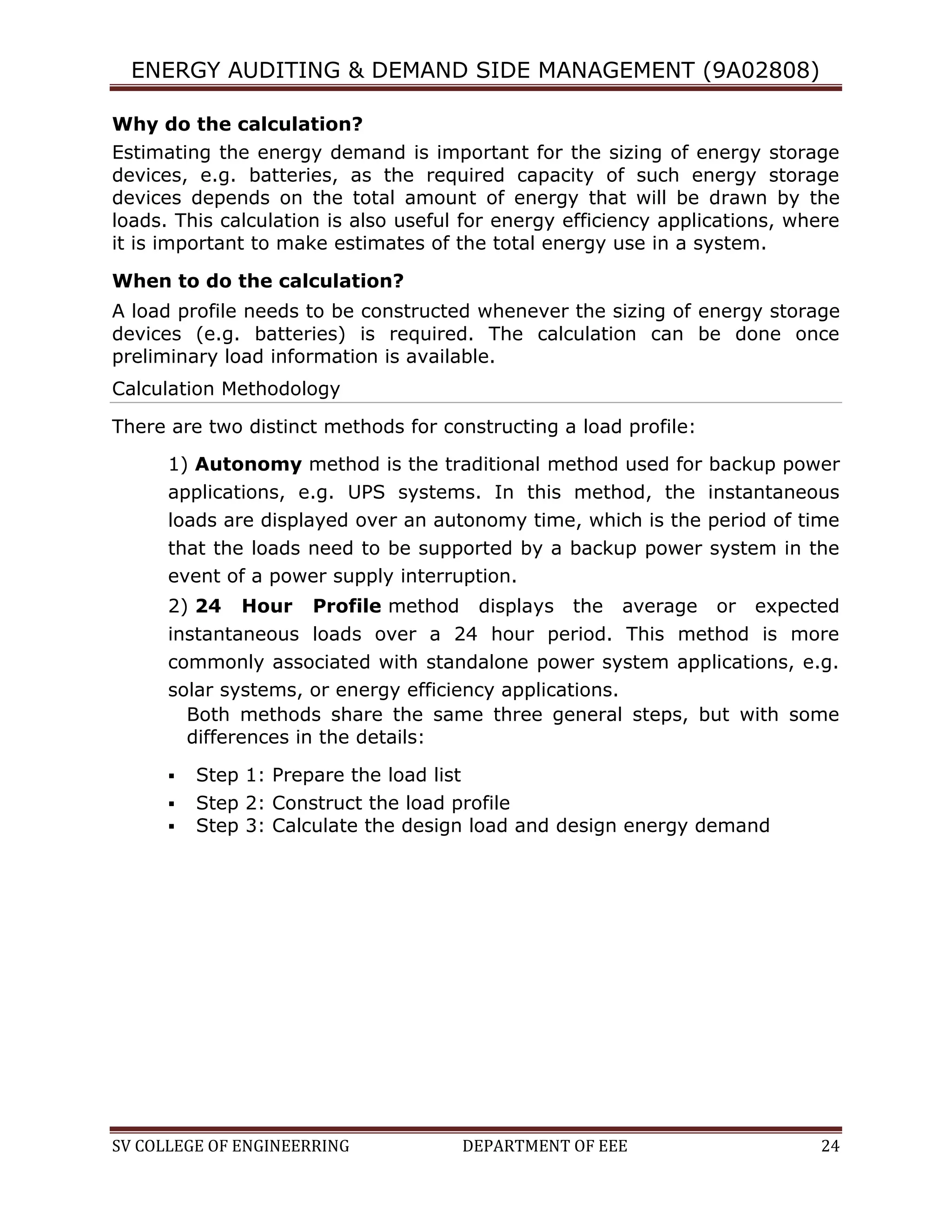 Unit ii energy auditing 1 | PDF