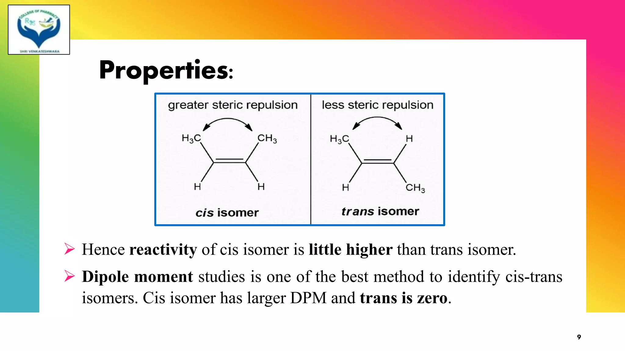 Unit II Geometrical isomerism | PDF