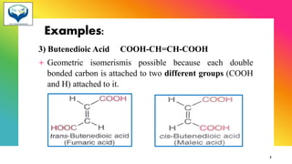 Unit II Geometrical isomerism | PDF