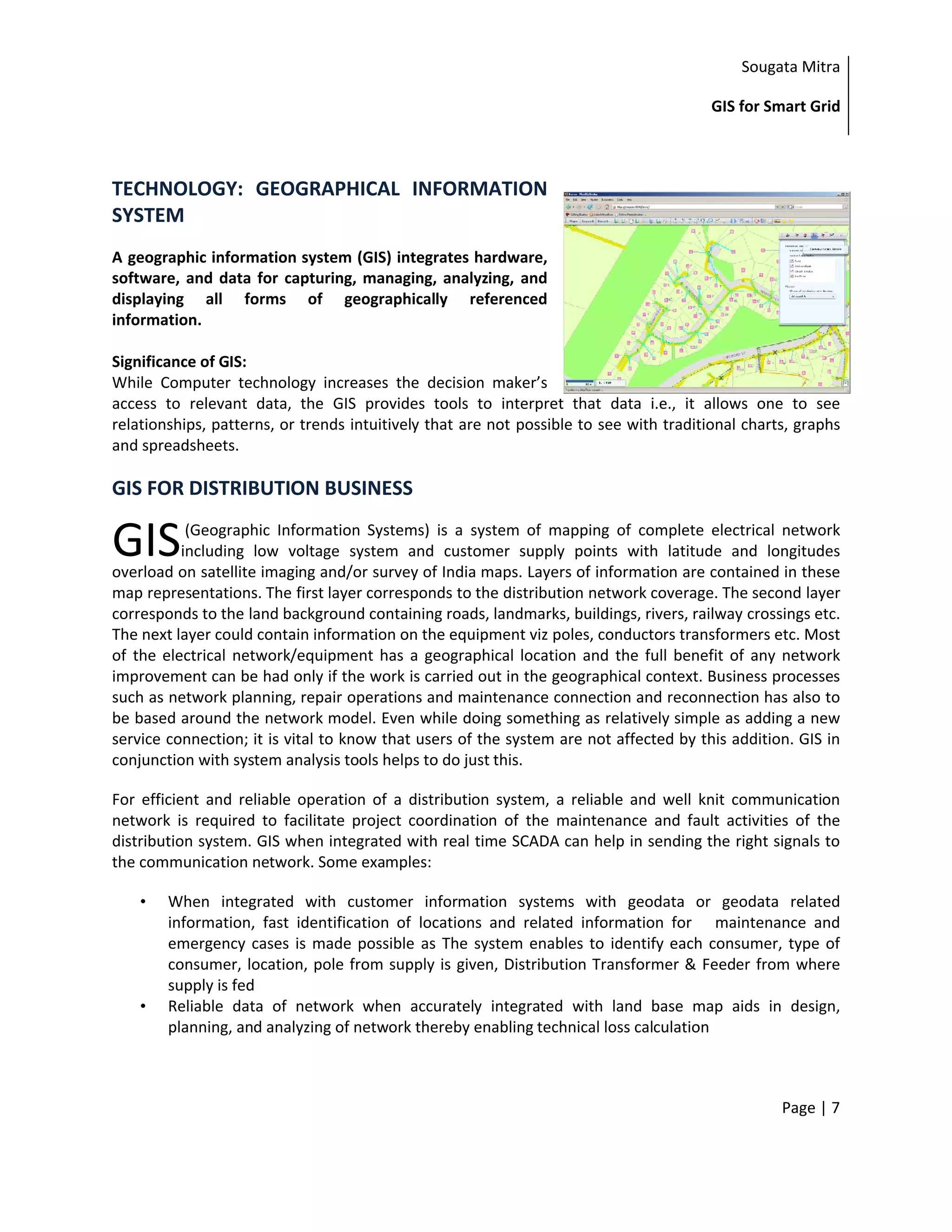 GIS For Smart Grid | PDF