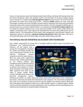 GIS For Smart Grid | PDF