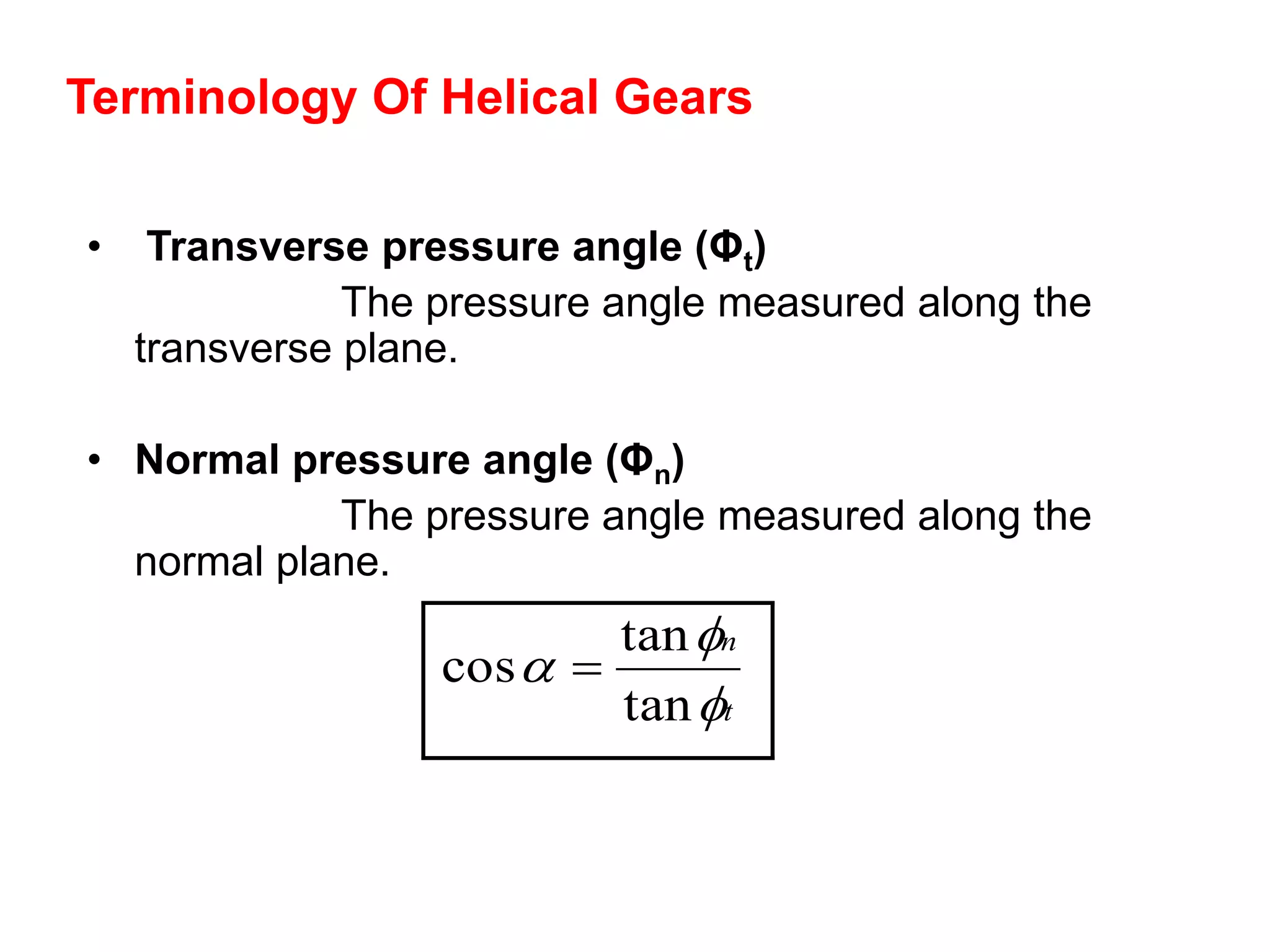 Unit ii helical gears | PPT