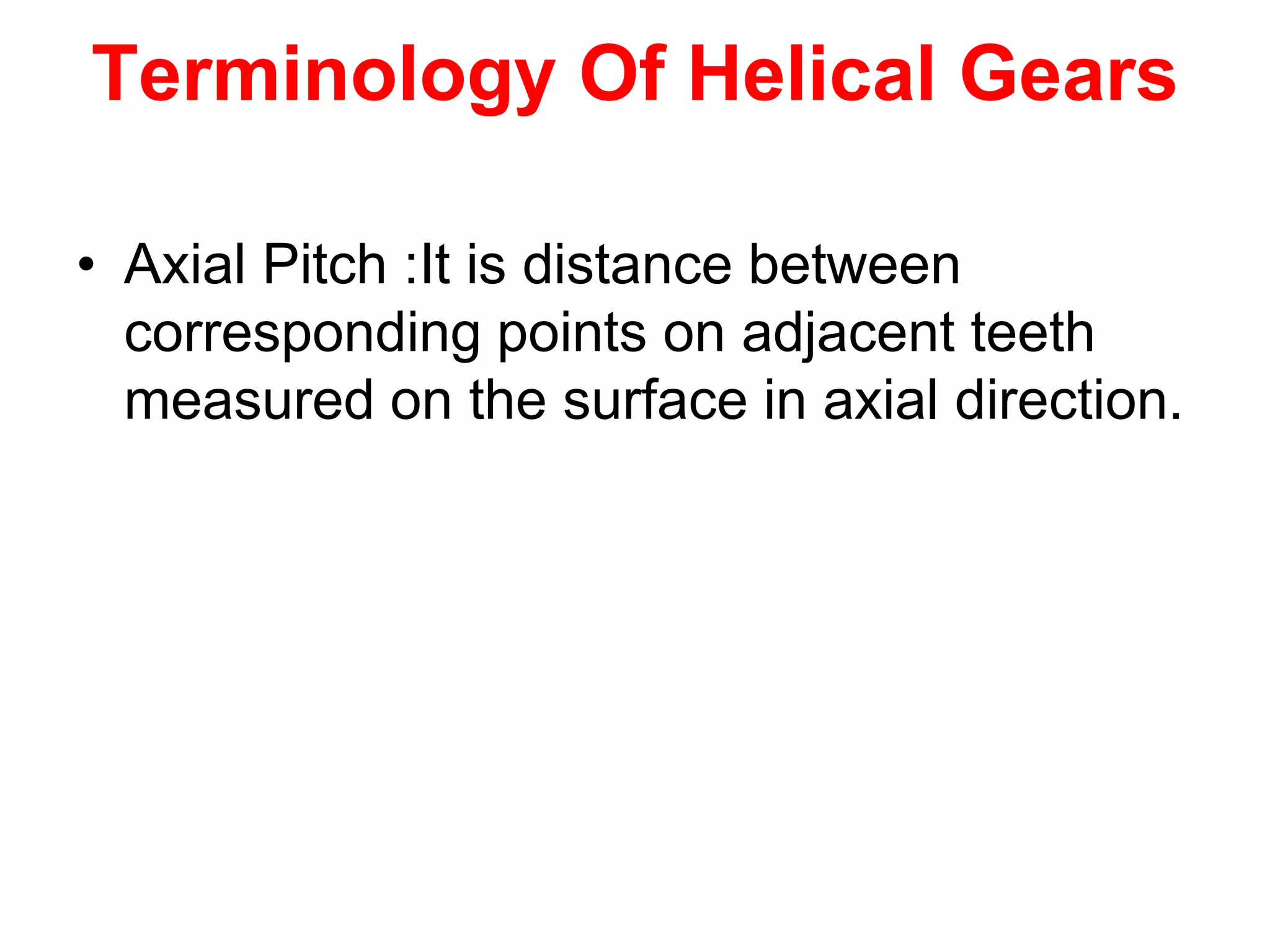Unit ii helical gears | PPT