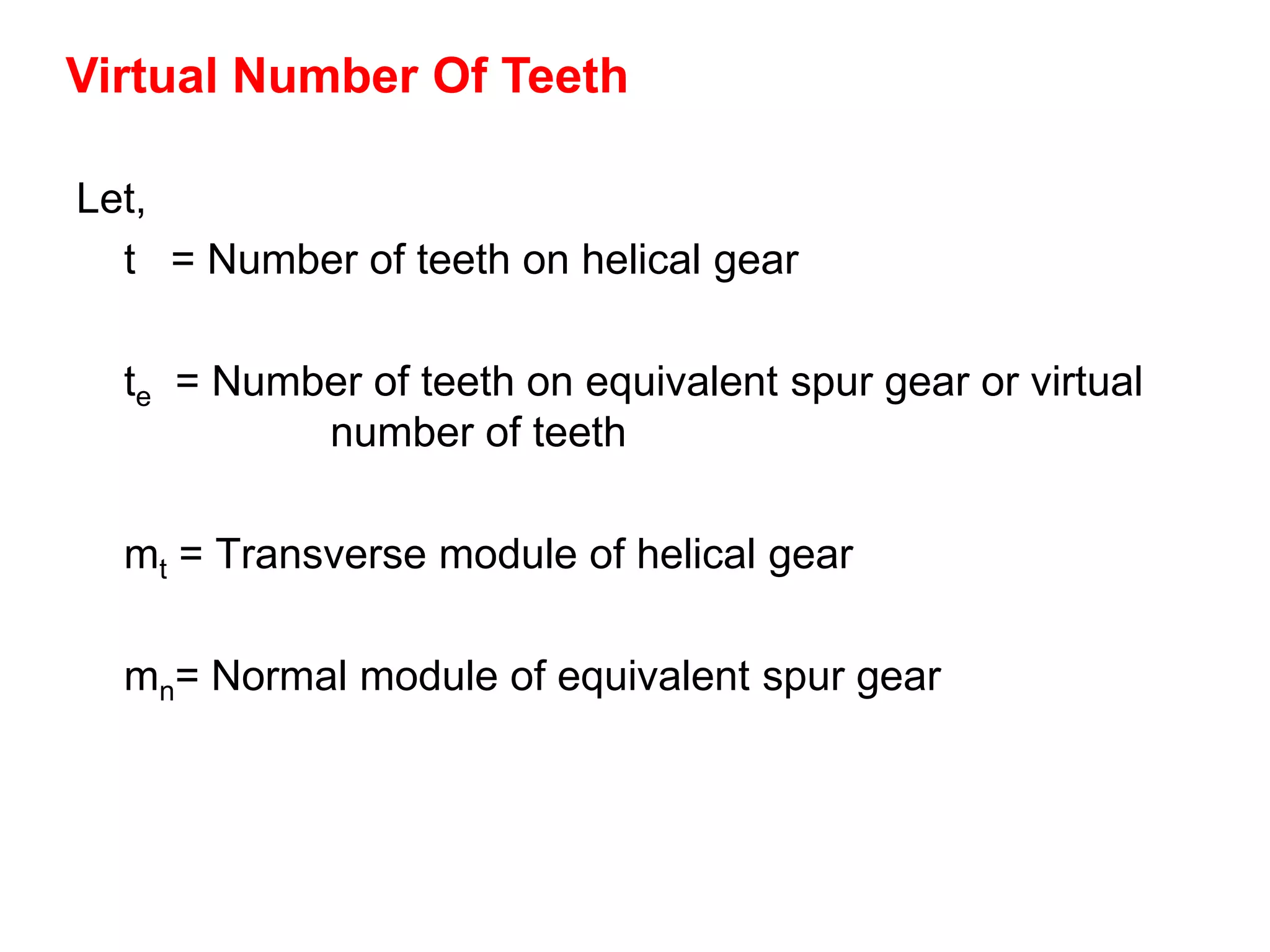 Unit ii helical gears | PPT