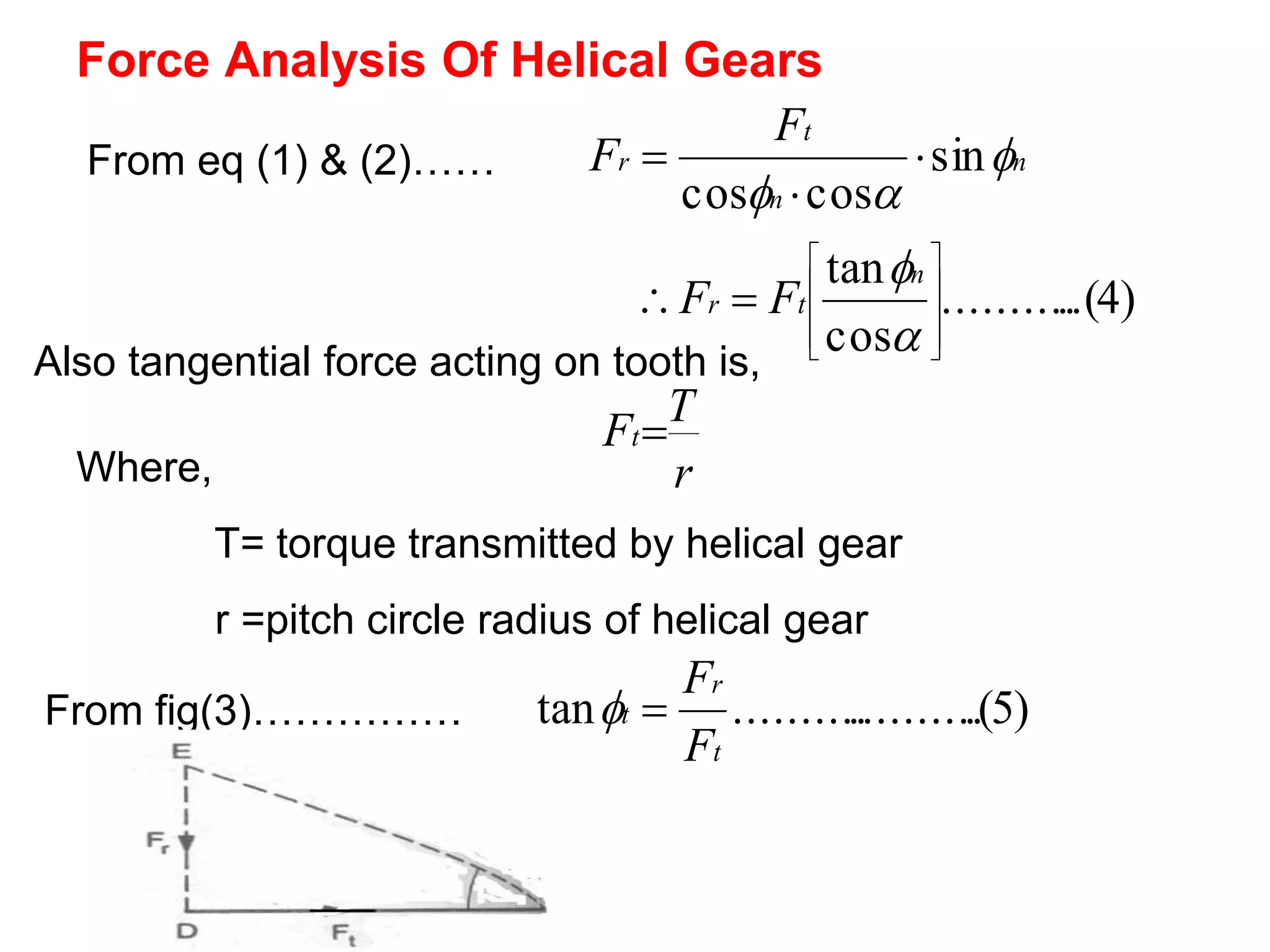 Unit ii helical gears | PPT