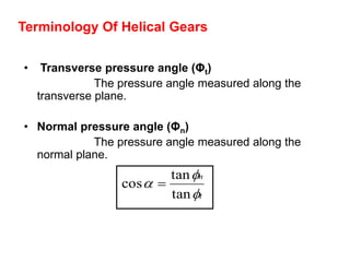 Unit ii helical gears | PPT