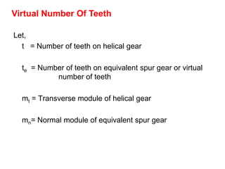 Unit ii helical gears | PPT