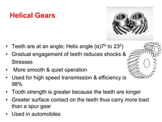 Unit ii helical gears | PPT