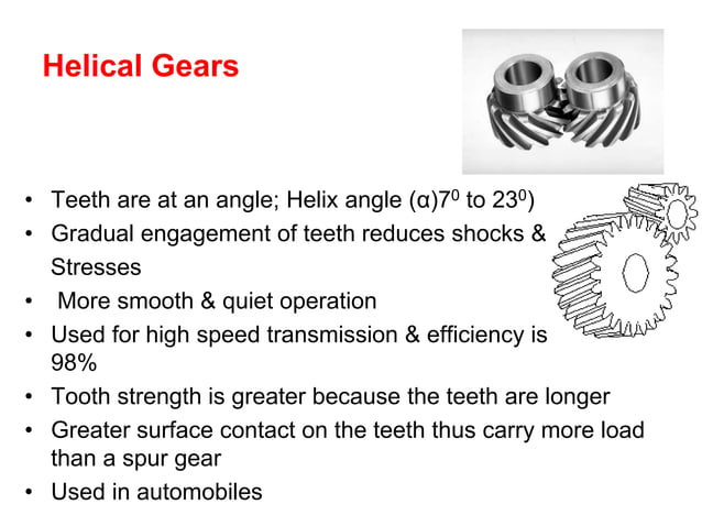 Unit ii helical gears | PPT