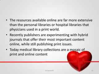 Online Medical Resources | PPTX