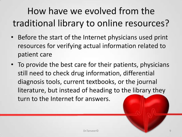 Online Medical Resources | PPTX