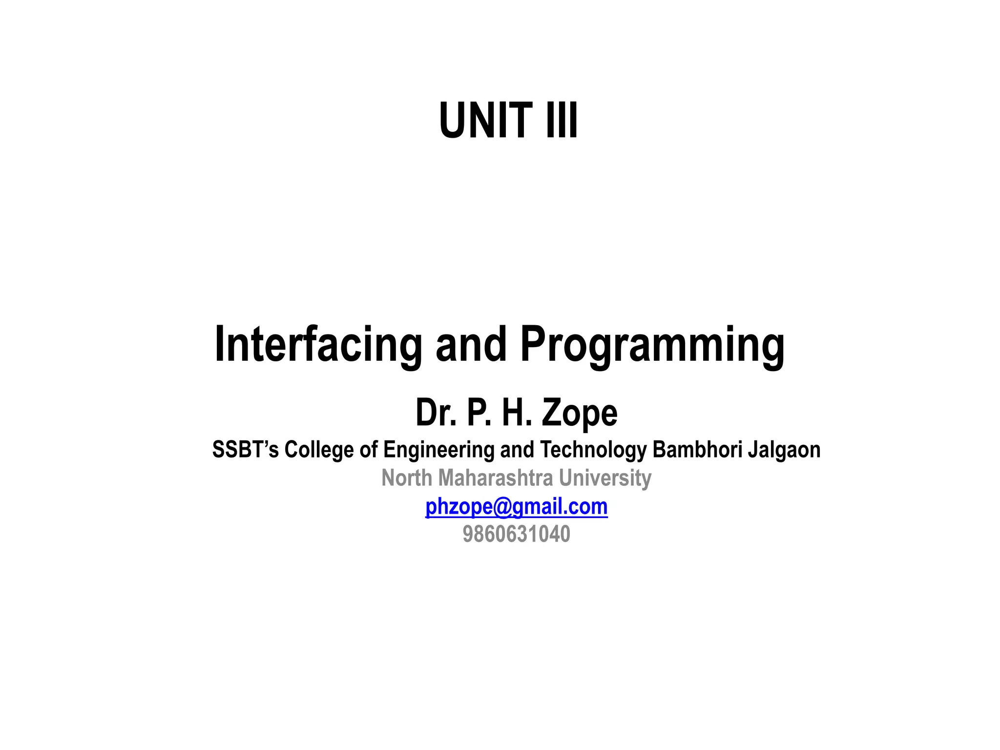 Unit III ARM Interface and ARM Programming | PDF | Operating Systems | Computer Software and ...