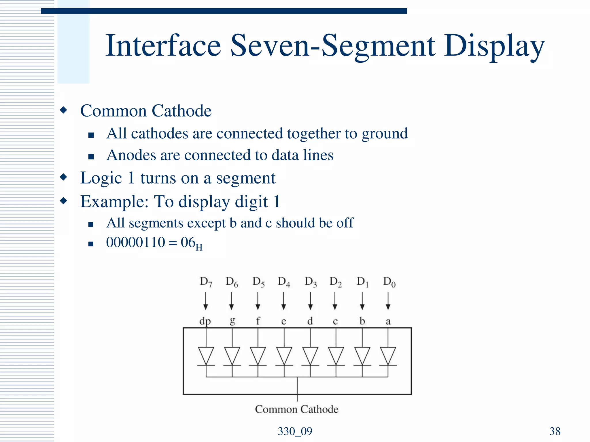 Unit III ARM Interface and ARM Programming | PDF