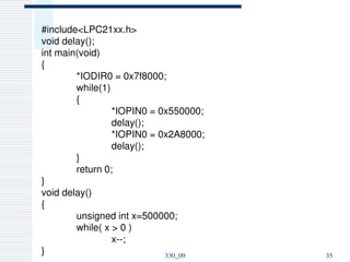 Unit III ARM Interface and ARM Programming | PDF | Operating Systems | Computer Software and ...