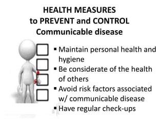 DISEASE PREVENTION AND CONTROL | PPTX