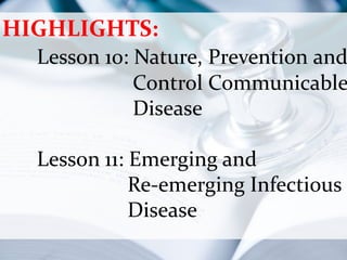 DISEASE PREVENTION AND CONTROL | PPTX