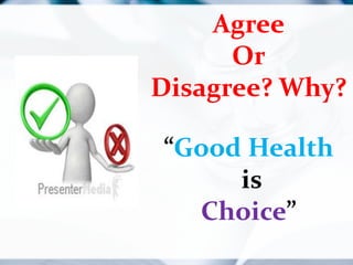 DISEASE PREVENTION AND CONTROL | PPTX