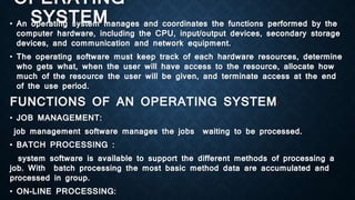 INTRODUCTION TO COMPUTER SOFTWARE | PPT