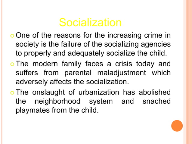 Unit III Soialization | PPT