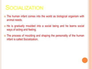 Unit III Soialization | PPTX