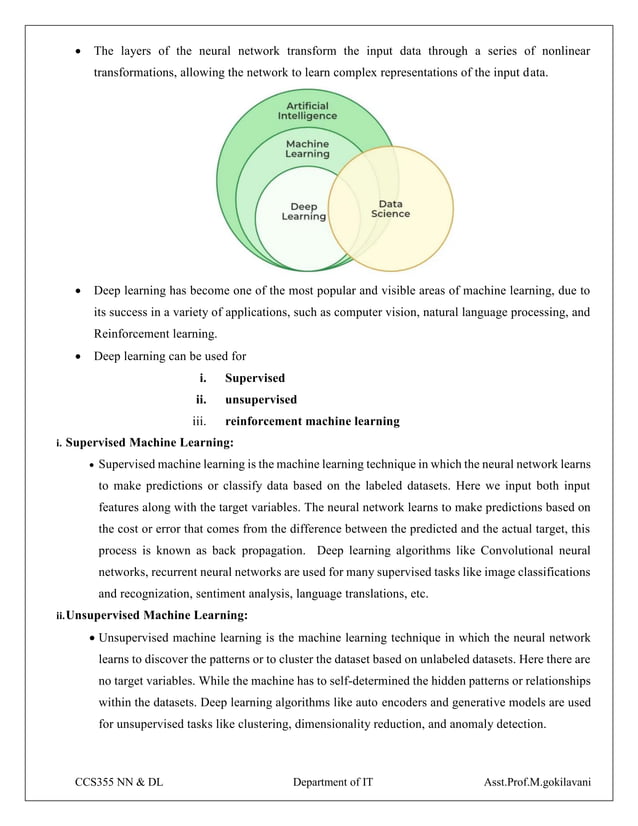 CCS355 Neural Network & Deep Learning UNIT III notes and Question bank .pdf