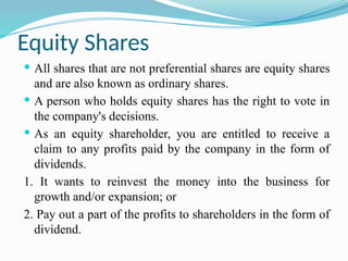 Capital Market Instruments - Primary and Secondary | PPTX
