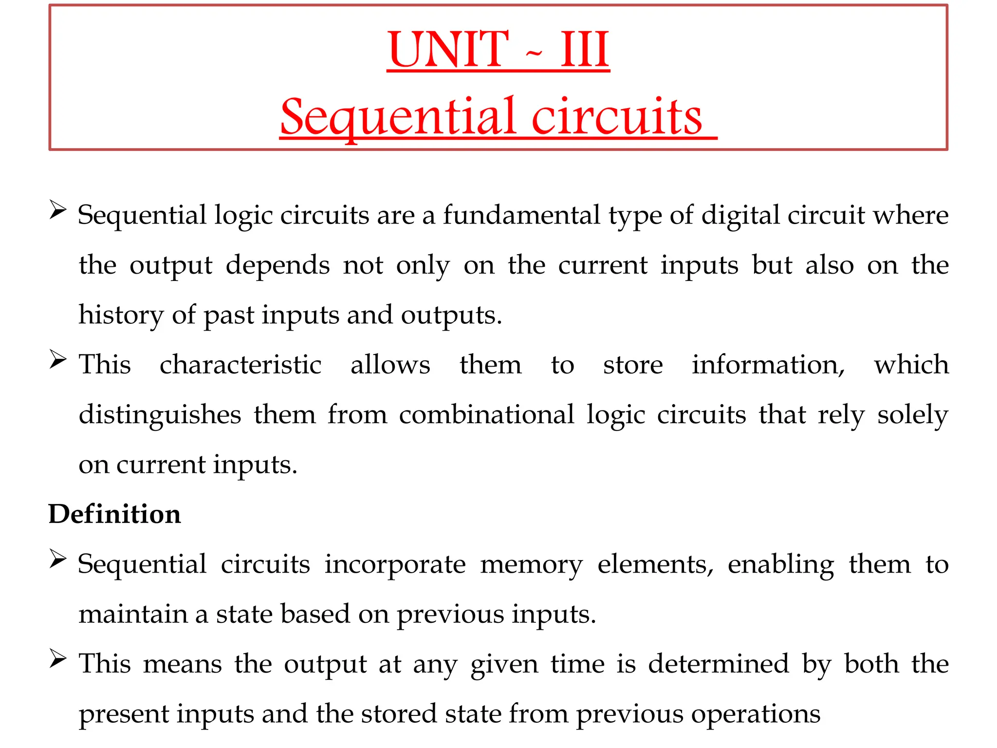 sequential circuits, flip flops and Latches | PPTX