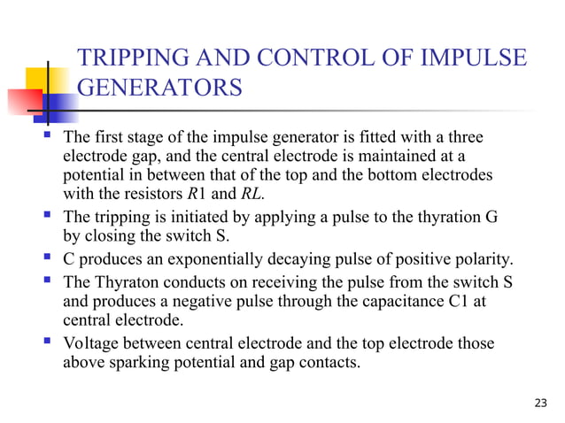 Generation And Measurements Of High Voltages And High Currents ...
