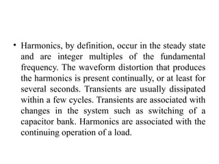 Harmonics and its types based on harmonic numbers.pptx