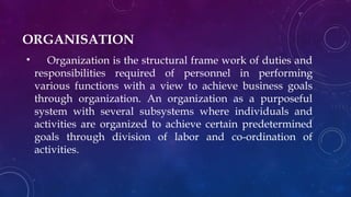 UNIT III.pptx - organisation merits and demerits | PPT