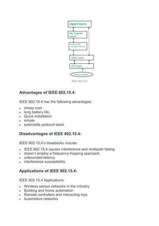 Introduction of IEEE 802.15.4 Technology | PDF